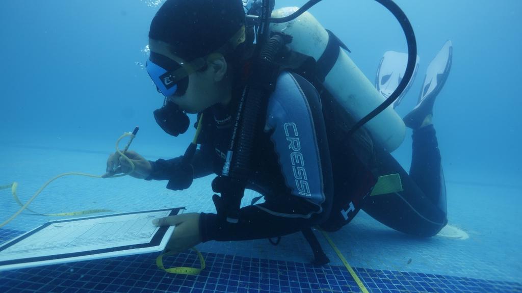 Forma UNICACH a buceadores científicos