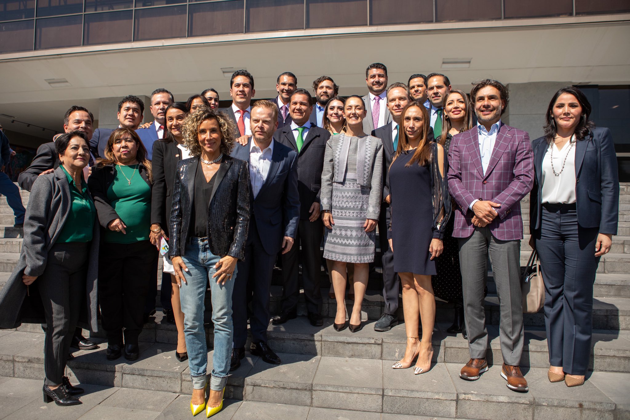Claudia Sheinbaum es respaldada por el partido verde de México